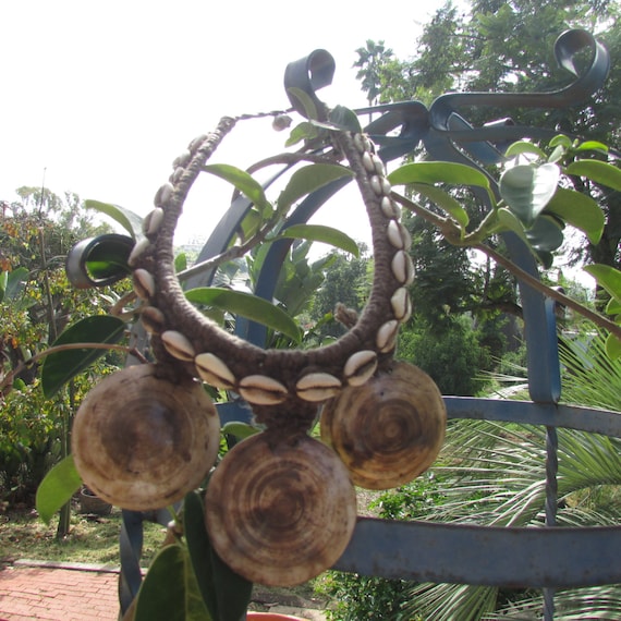Vintage Tribal Shell Necklace Papua New Guinea Oceania - Gem