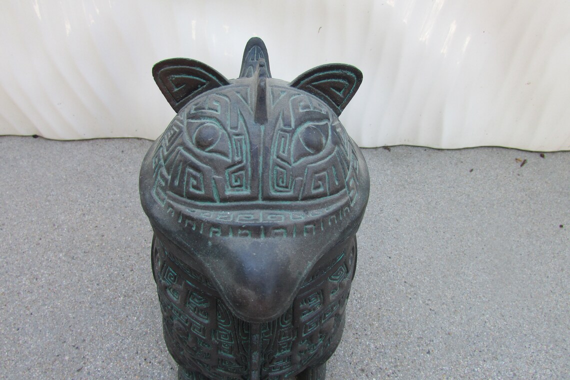 Getz Bros Owl Pitcher Emperors & Nobles Repro of the Shiang Dynasty ...