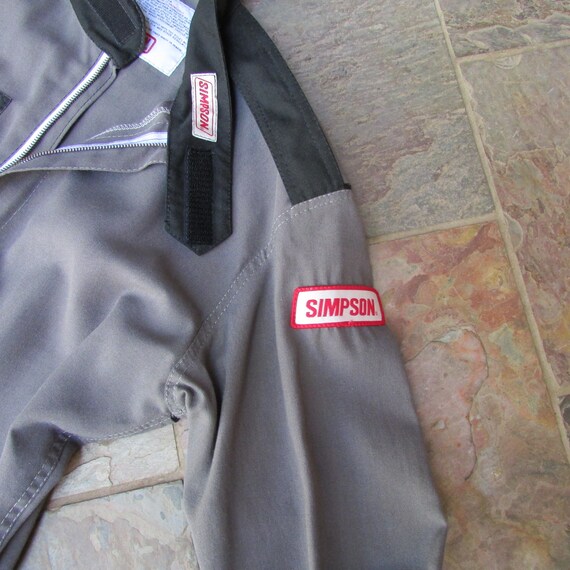 Vintage Simpson Auto racing Jumpsuit Rick Metzner Sim… - Gem