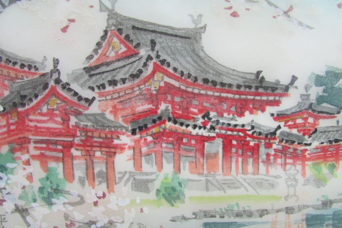 Uchida Art Co Kyoto Famed Wood Block Prints Set of 2 Japanese | Etsy