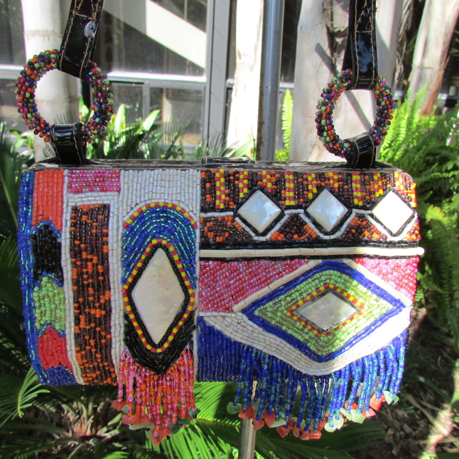 Mary Frances Beaded Purse - Etsy