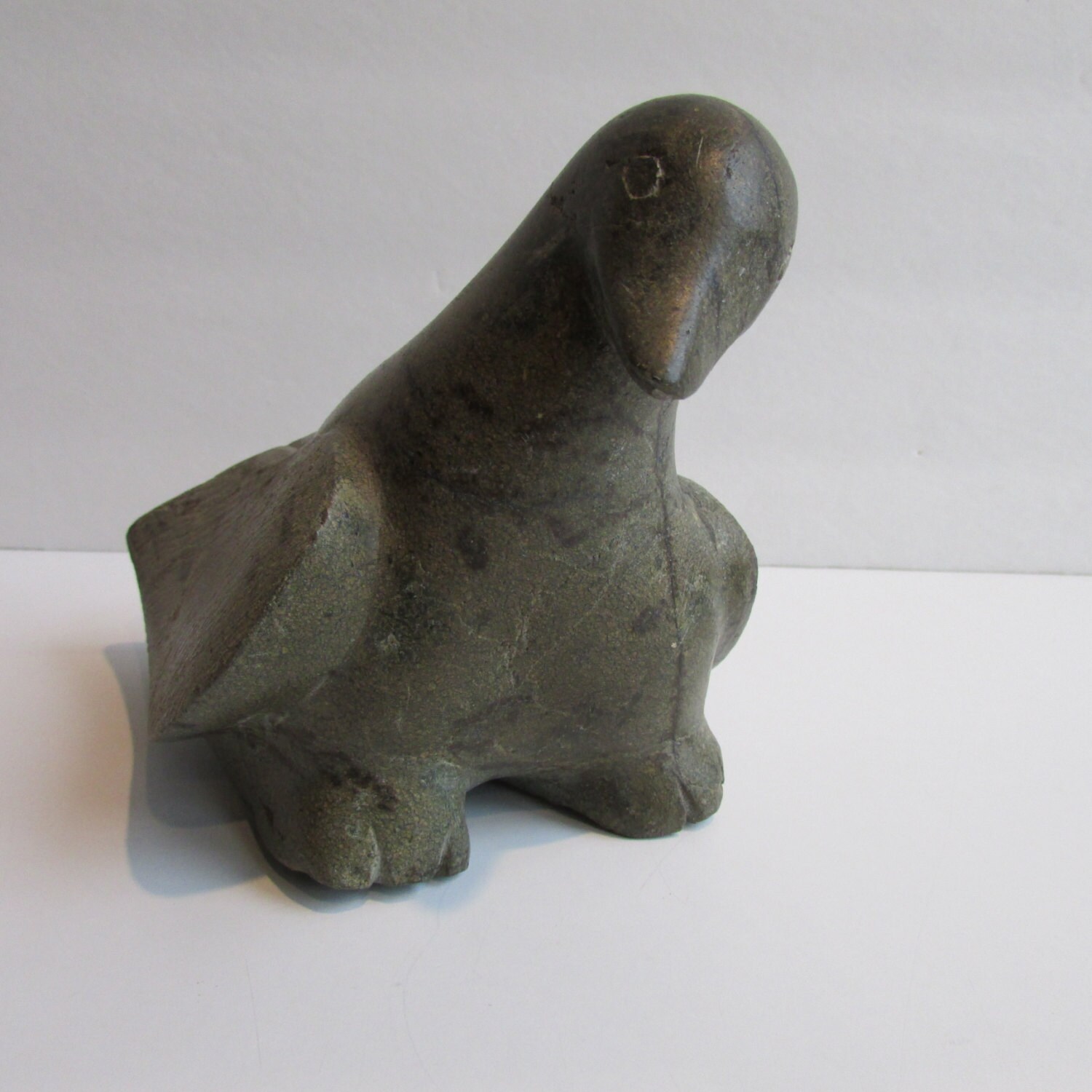 Carved Stone Bird Modernist Sculpture - Etsy