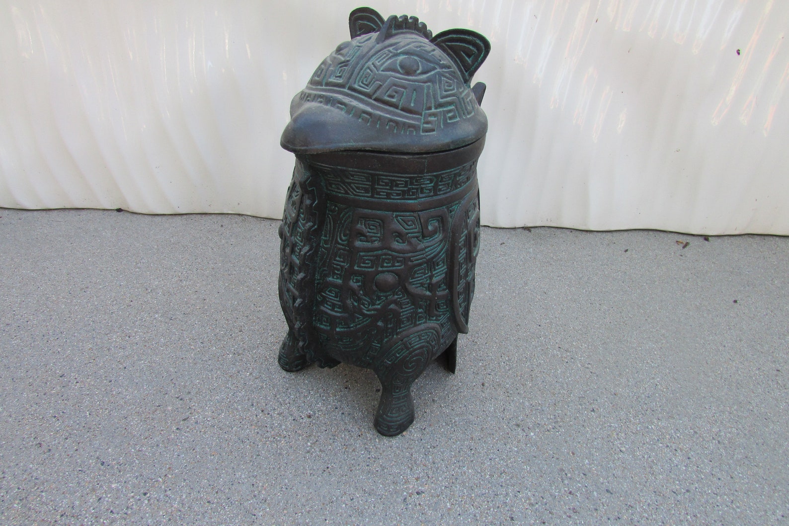 Getz Bros Owl Pitcher Emperors & Nobles Repro of the Shiang Dynasty ...
