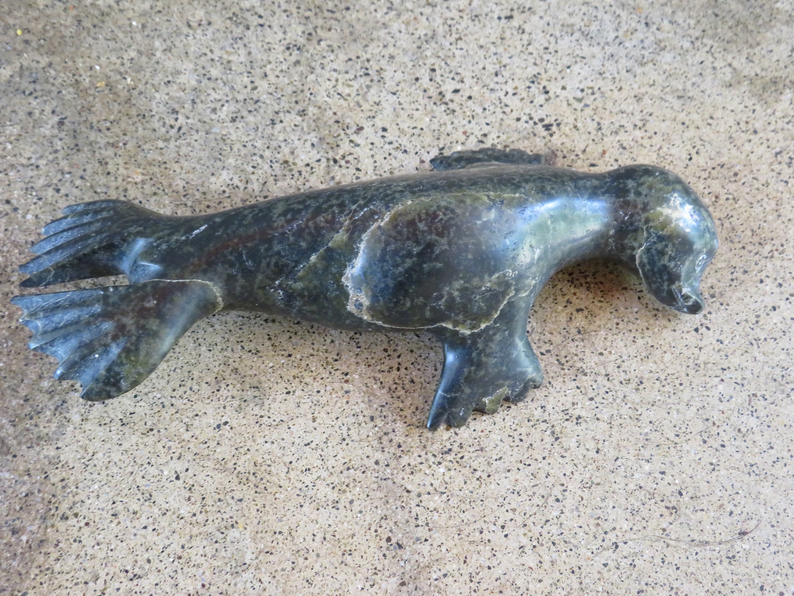 Noah Nowdlah Uluit Carved Seal Sculpture - Etsy