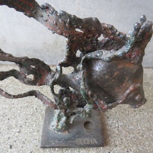 Mike Bucha Welded Bronze Fish Sculpture Contemporary Art Angel Fish ...