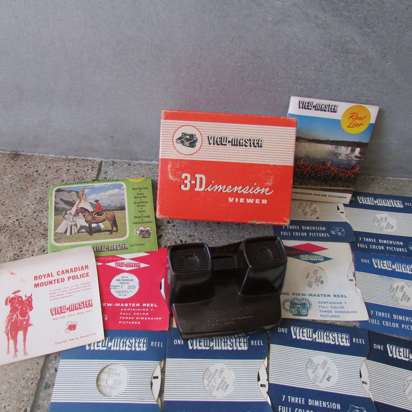 Vintage Brown Bakelite View Master Model E Viewer With 14 - Etsy