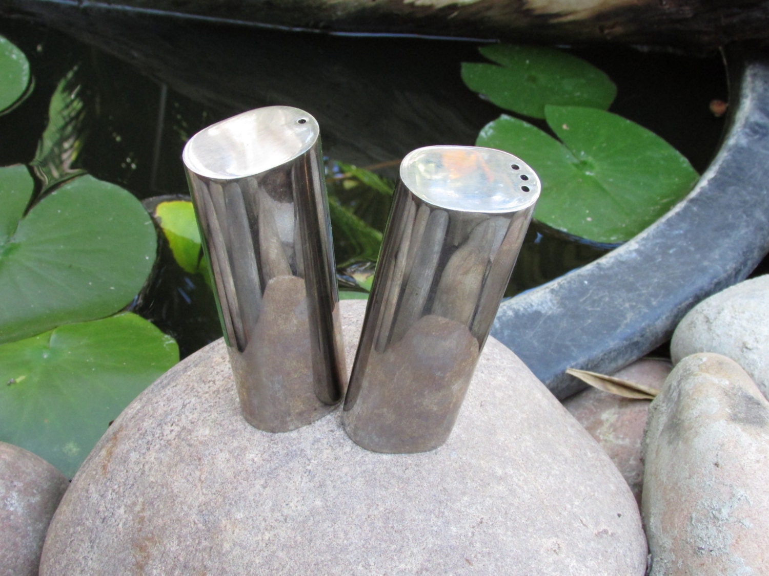 Boda Nova Stainless Steel Salt & Pepper Mid Century Modernist - Etsy