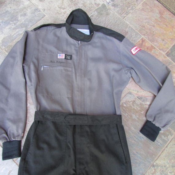Vintage Simpson Auto racing Jumpsuit Rick Metzner Sim… - Gem