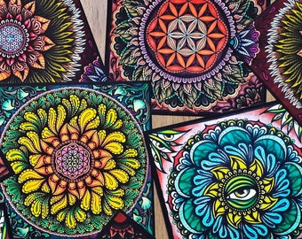 Cymatics Visible Sound Phenomena Colorful Sacred Geometry Water ...