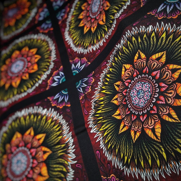 Mandala Fabric - Etsy