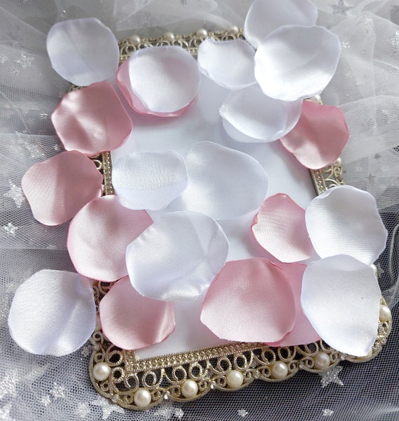 Mezcla De Rosa Rosa Y Blanco