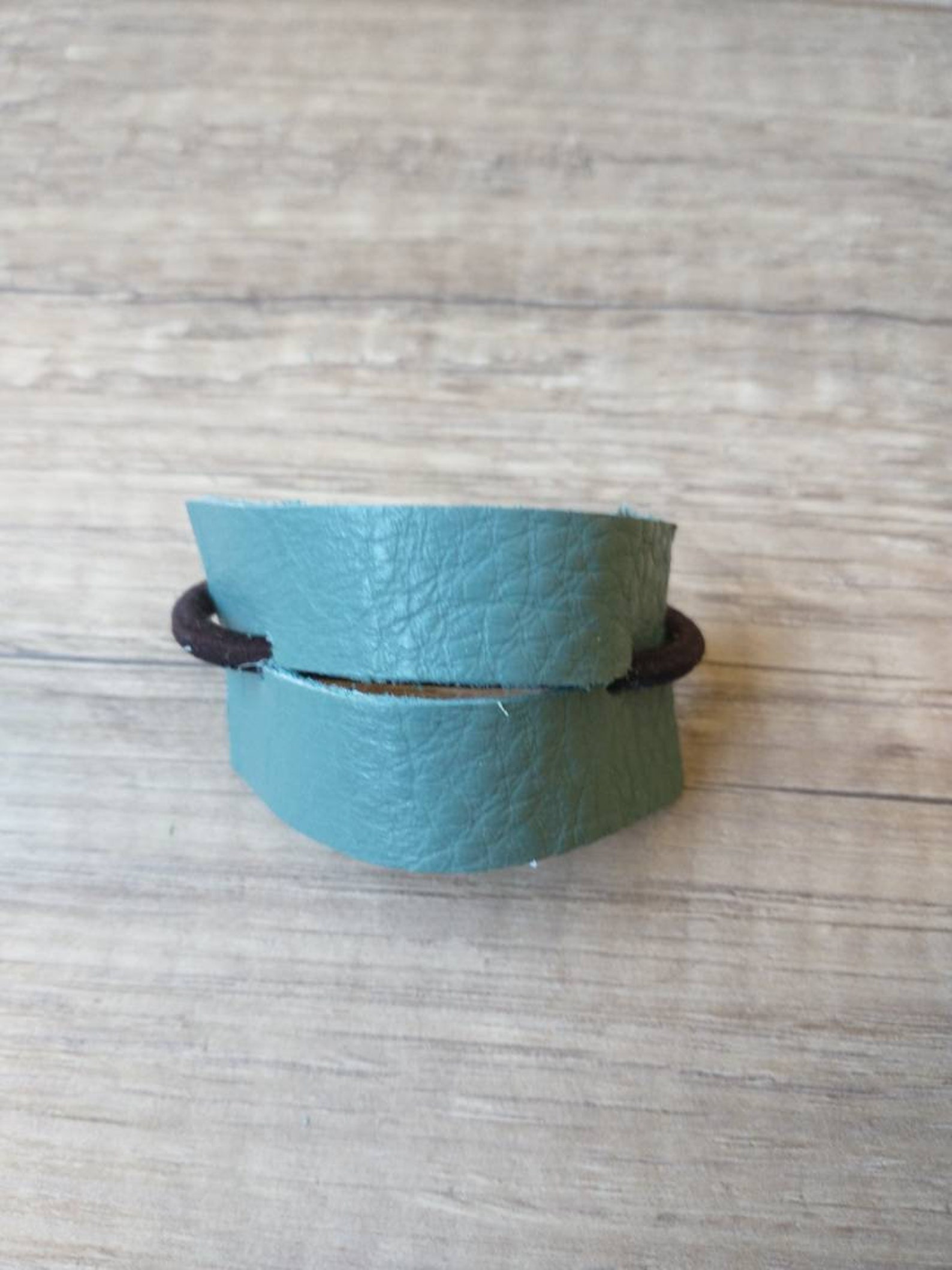 Leather Ponytail Holderleather Tie Leather Hairband Hair - Etsy