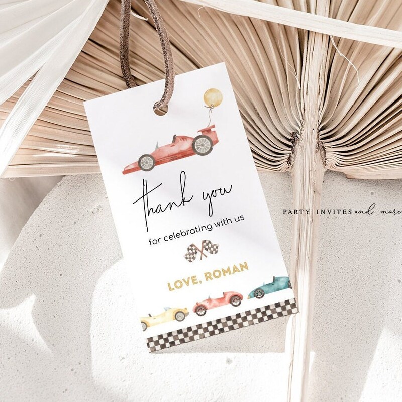 Race Car Favors - Etsy