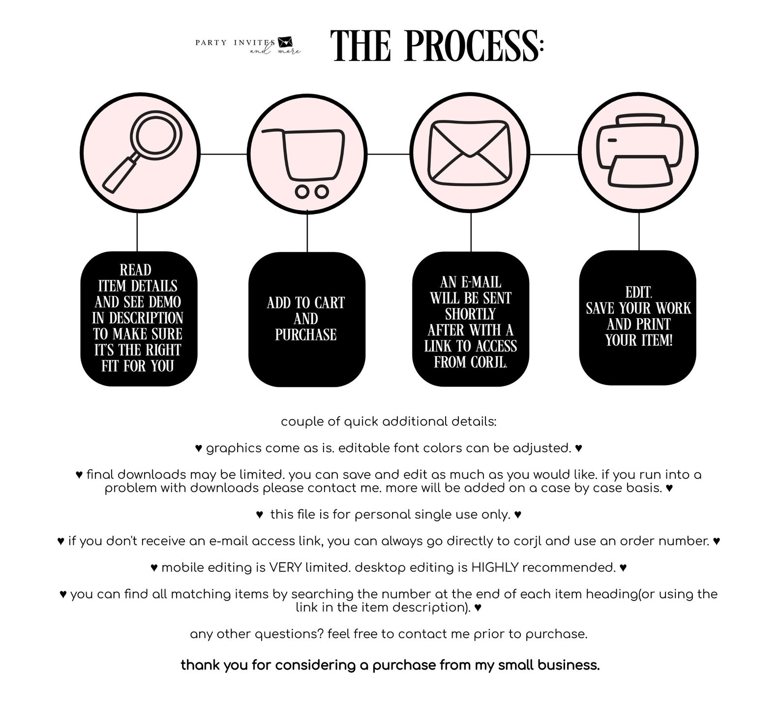 Blue Bow and Gingham Birthday Party Thank You Tags, Editable Baby ...