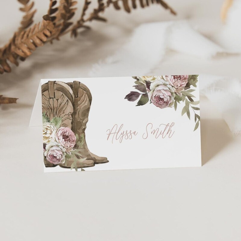 Western Food Label - Etsy