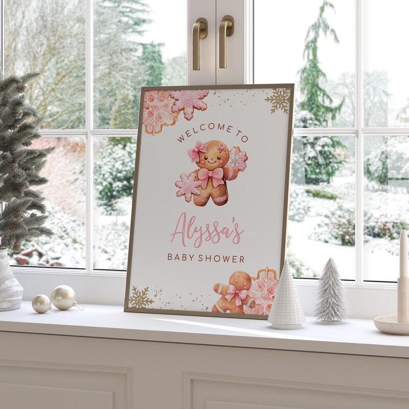 Gingerbread Sign - Etsy
