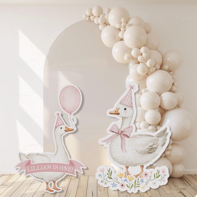 Yellow Goose Banner - Etsy