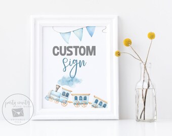 Train Baby Shower | Etsy