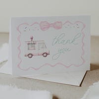 Sweet Sassy Birthday Thank You Card | Editable Pastel Candy Land ...