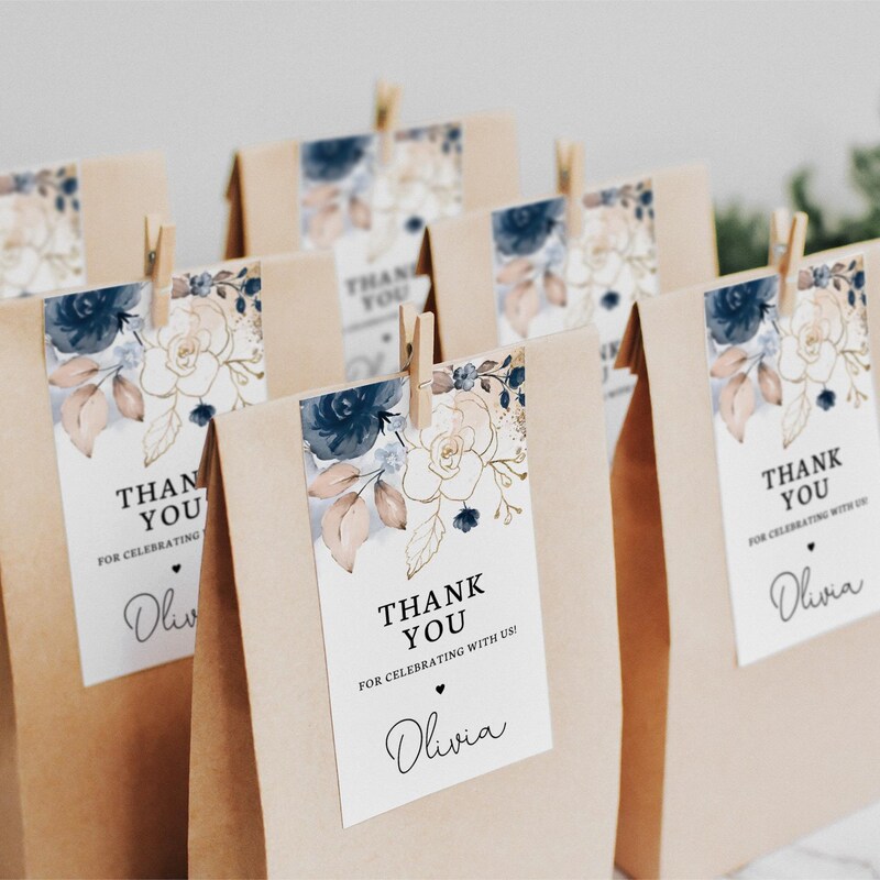 Navy and Blush - Etsy