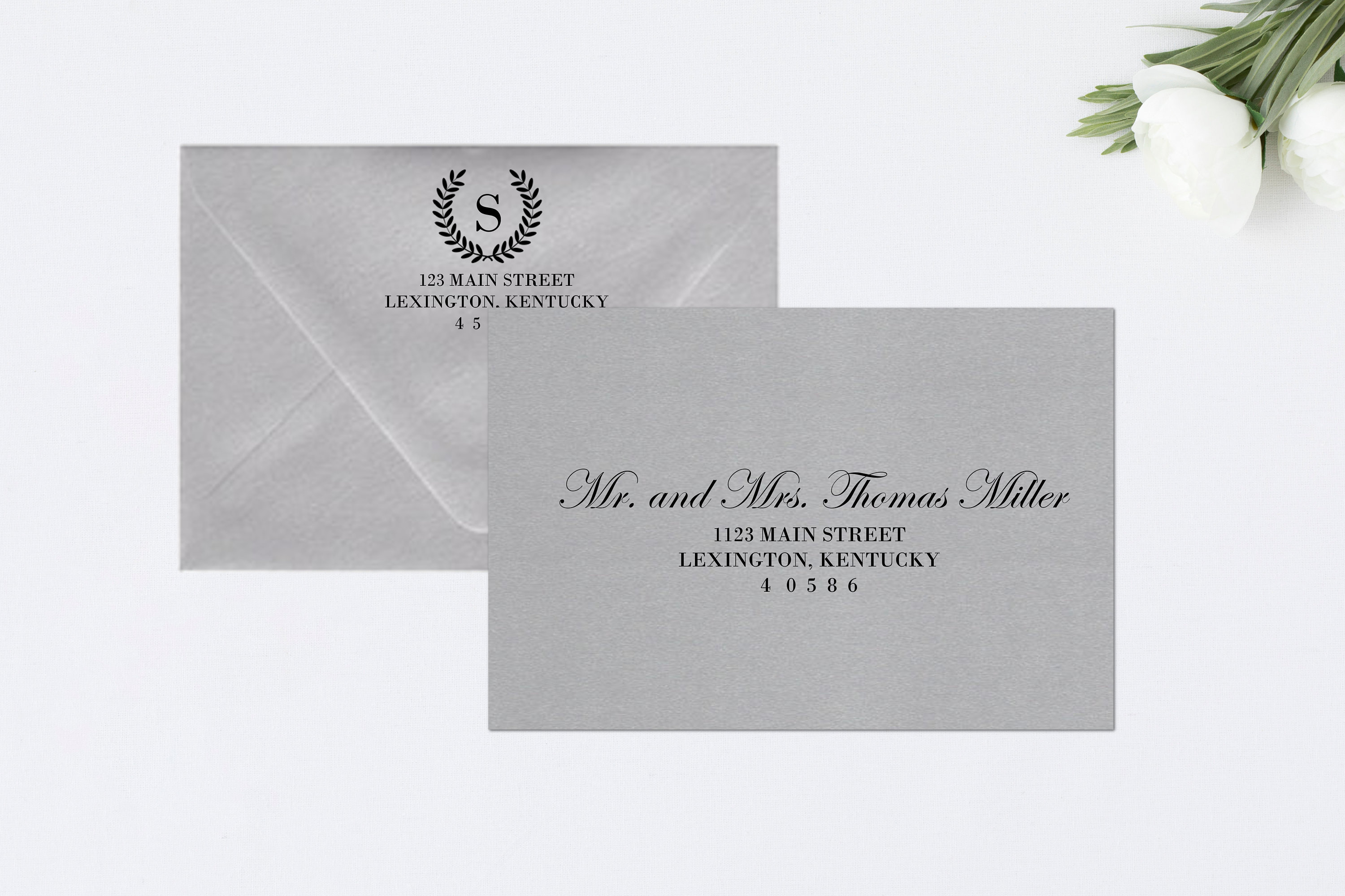 Envelope Addressing, Calligraphy, Return Addressing, Guest Addressing, Script, Elegant ...