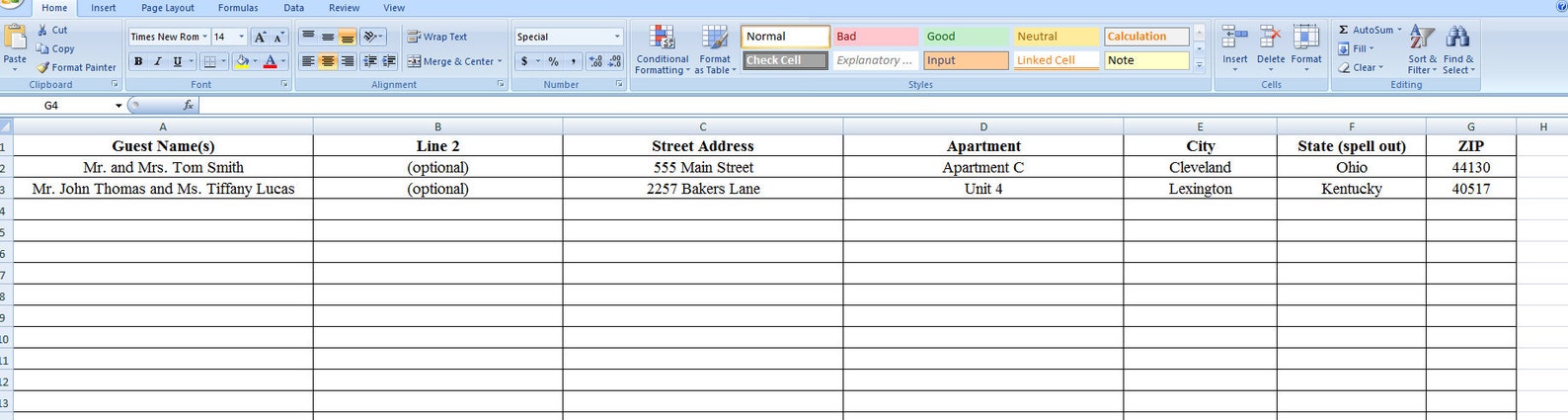 Envelope Addressing Calligraphy Return Addressing Guest | Etsy