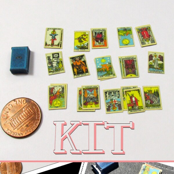 Miniature Tarot - Etsy