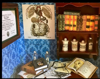 Miniature Doctor Physician Patient Medical Records in File - Etsy