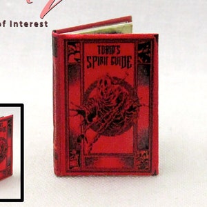 TOBIN SPIRIT GUIDE 1:12 Scale Miniature Dollhouse Readable Illustrated ...