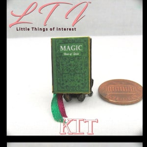 Kit MAGIC BOOK of SPELLS Book Kit Printed Pdf Instruction Tutorial in ...