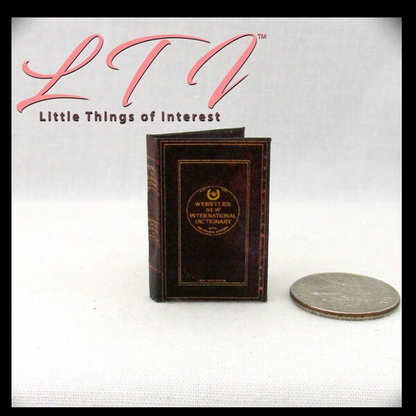 Miniature Dictionary - Etsy