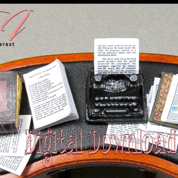 Miniature Typewriter - Etsy