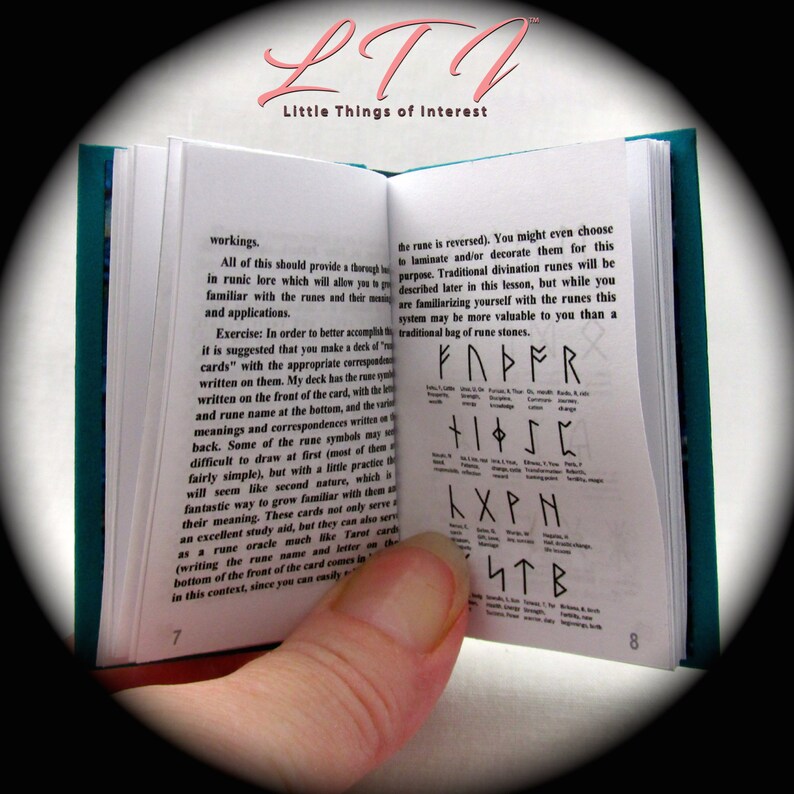 1:4 Scale ADVANCED RUNE TRANSLATION Readable Illustrated - Etsy