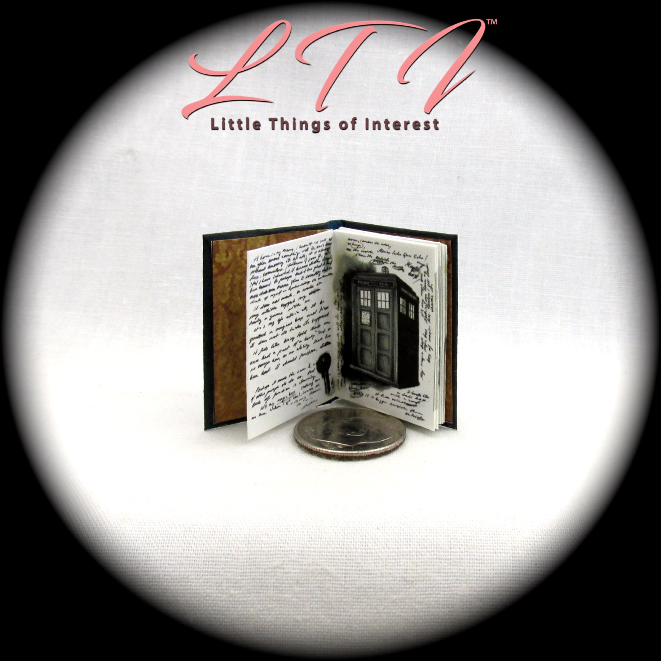 1:6 Scale TARDIS JOURNAL RIVERSONG'S Book Illustrated Play - Etsy UK