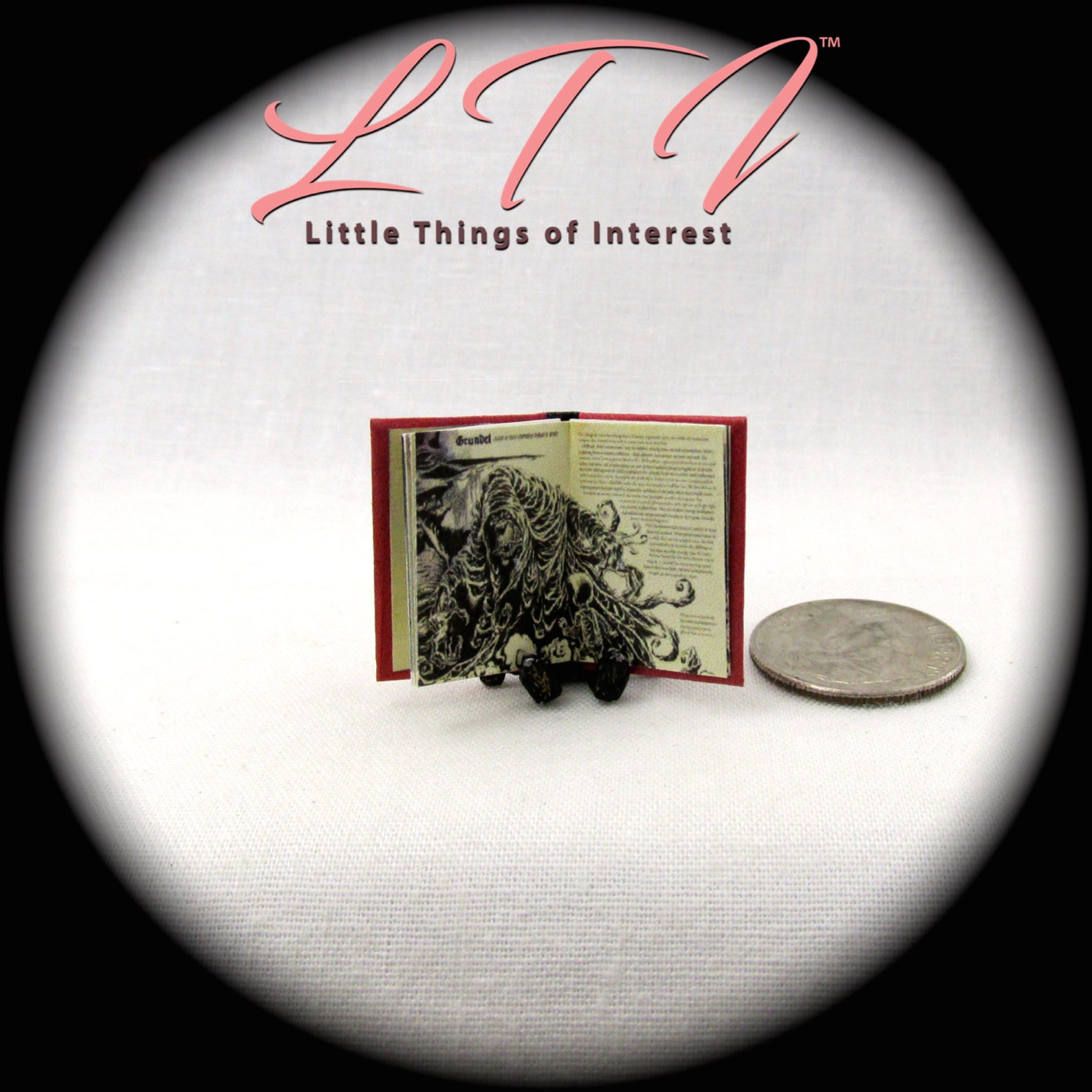 TOBIN SPIRIT GUIDE 1:12 Scale Miniature Dollhouse Readable - Etsy