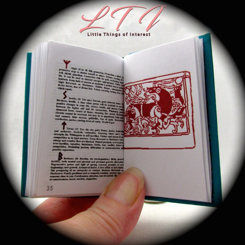 1:4 Scale ADVANCED RUNE TRANSLATION Readable Illustrated - Etsy