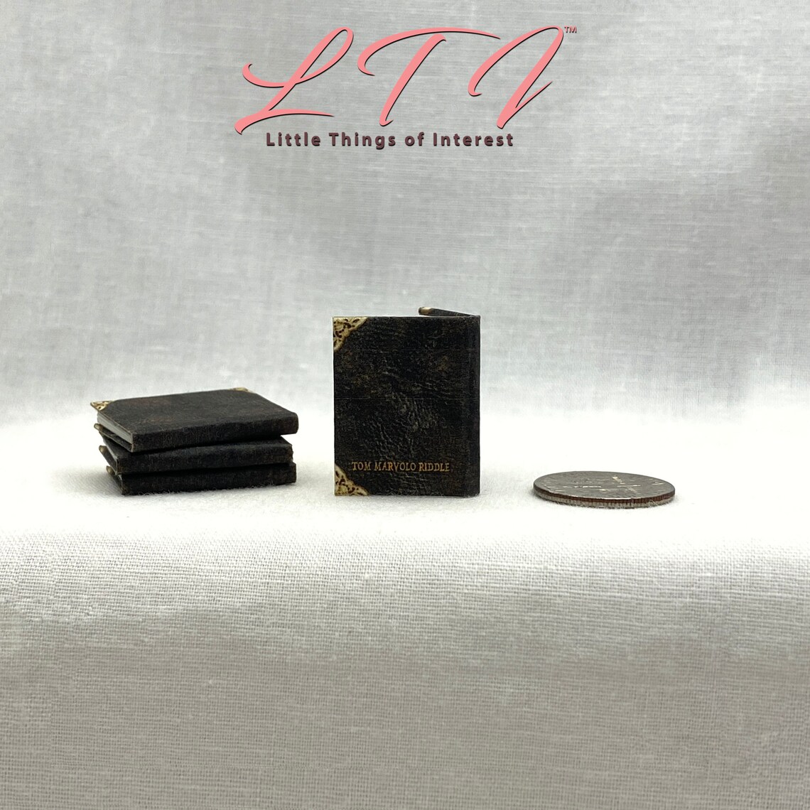 DIARY of TOM RIDDLE 1:12 Scale Miniature Dollhouse Readable - Etsy