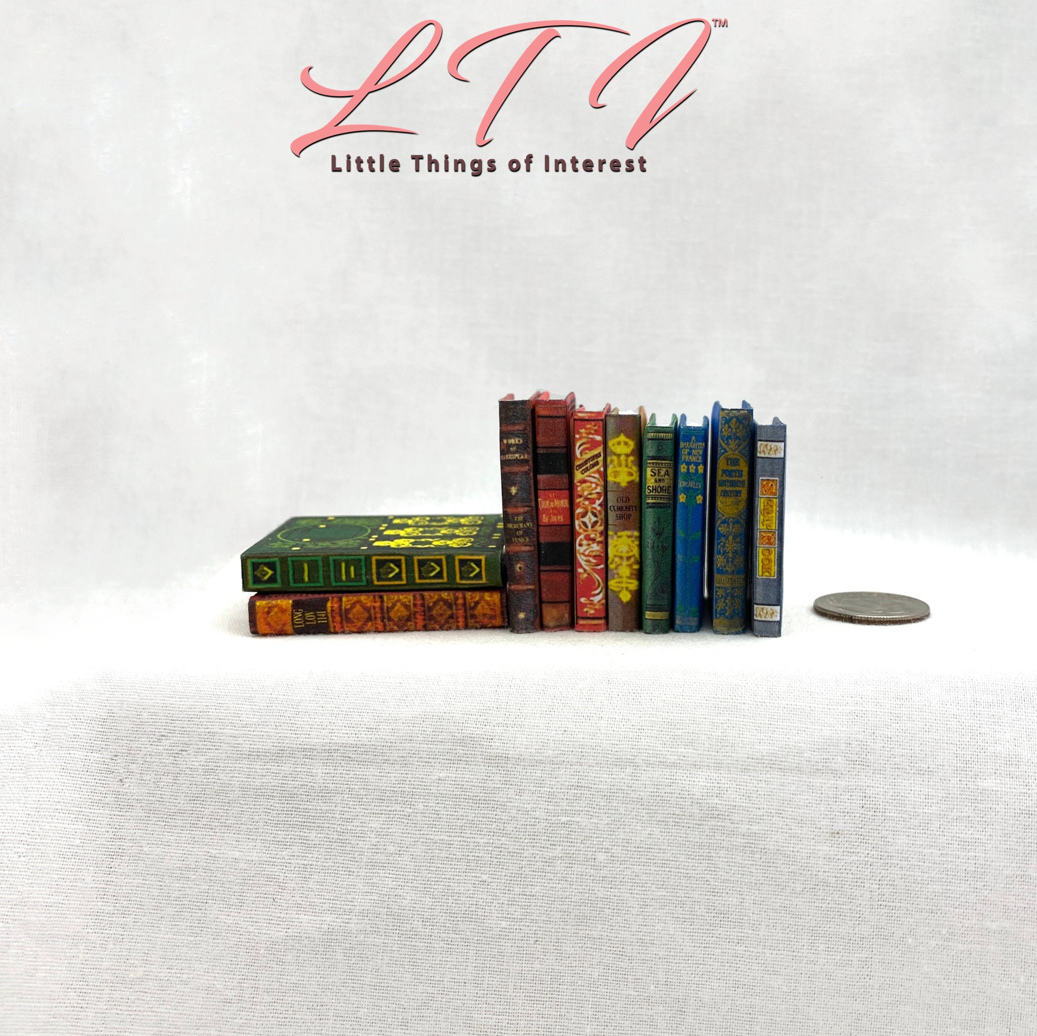 Digital Download 1:6 Scale VINTAGE STYLE PROP Books Download - Etsy