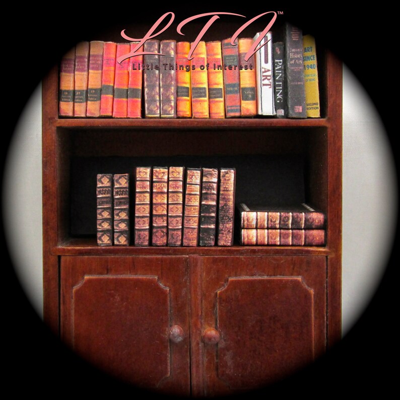 Digital Download OLD LIBRARY BOOKS Set of 10 Prop Books Pdf & - Etsy