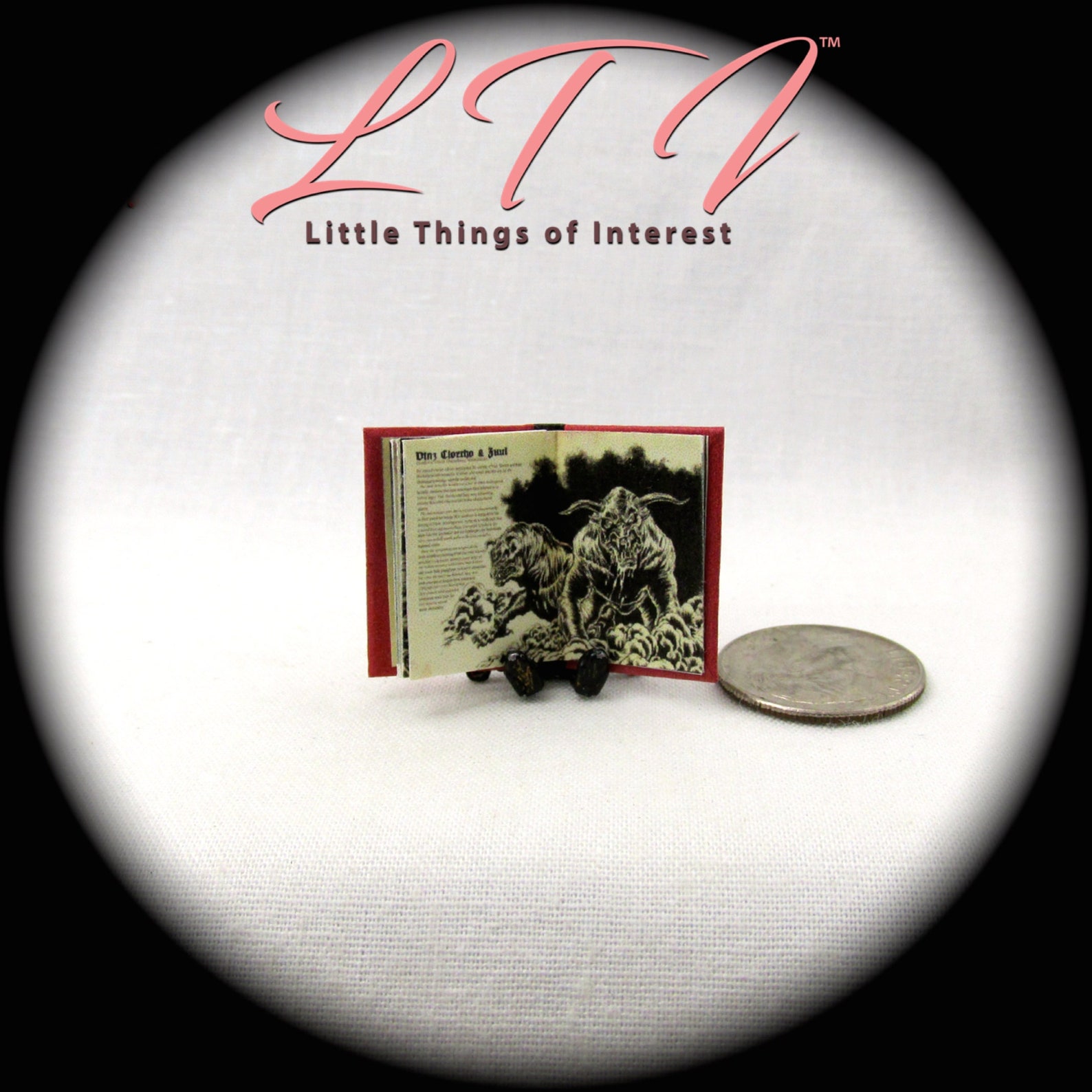 TOBIN SPIRIT GUIDE 1:12 Scale Miniature Dollhouse Readable - Etsy