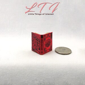 TOBIN SPIRIT GUIDE 1:12 Scale Miniature Dollhouse Readable Illustrated ...