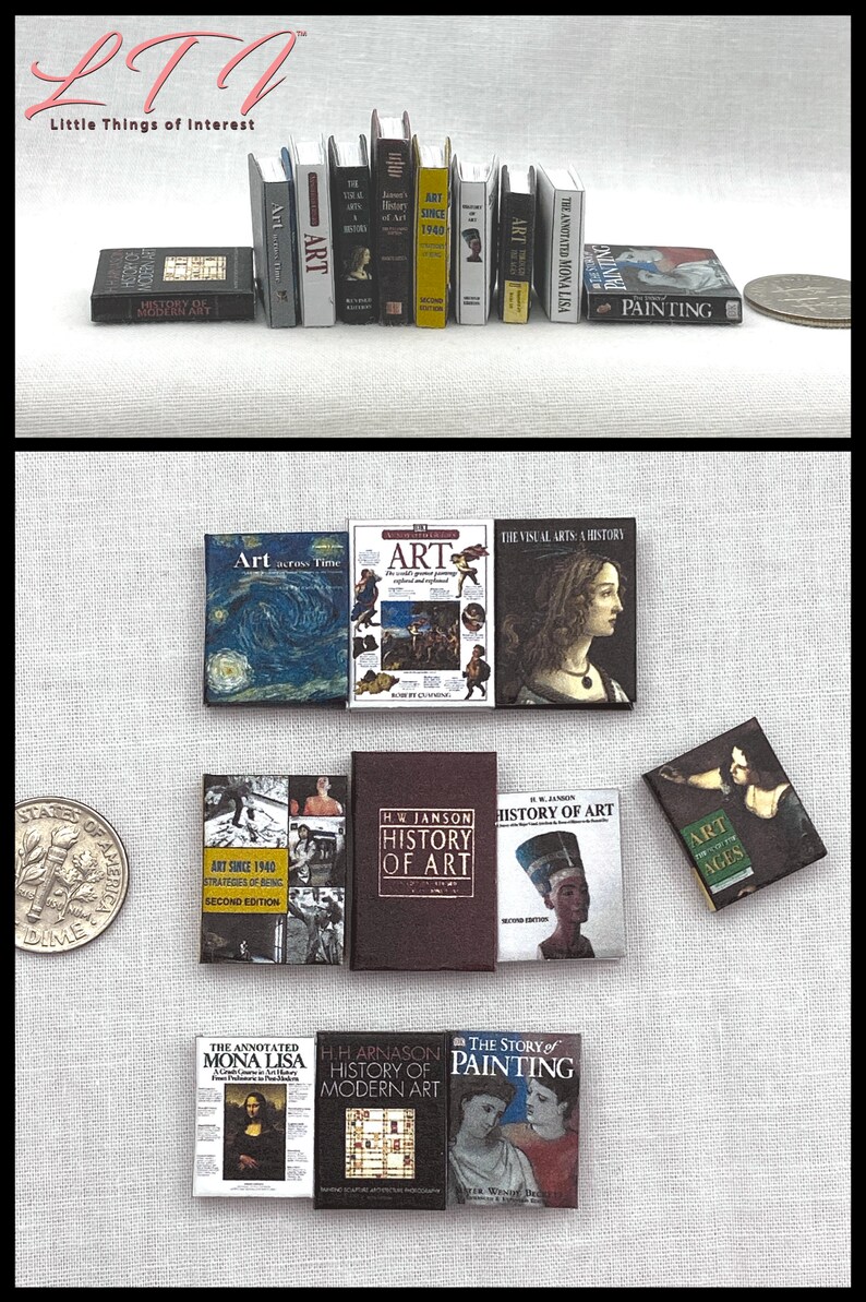 Digital Download ART HISTORY BOOKS Set 10 Prop Books Download - Etsy
