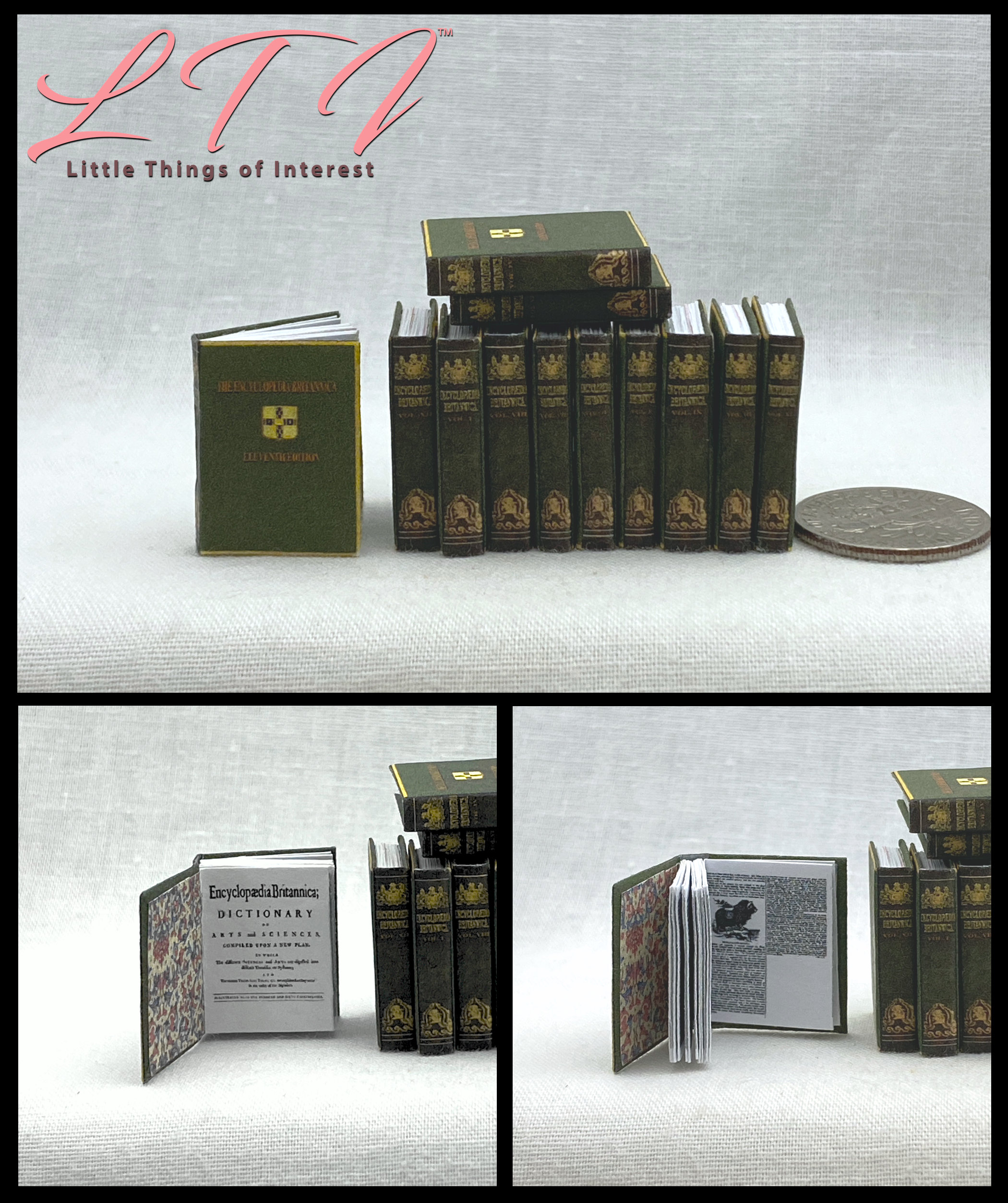 Digital Download ENCYCLOPEDIA BOOKS SET 12 Prop Books Pdf and - Etsy