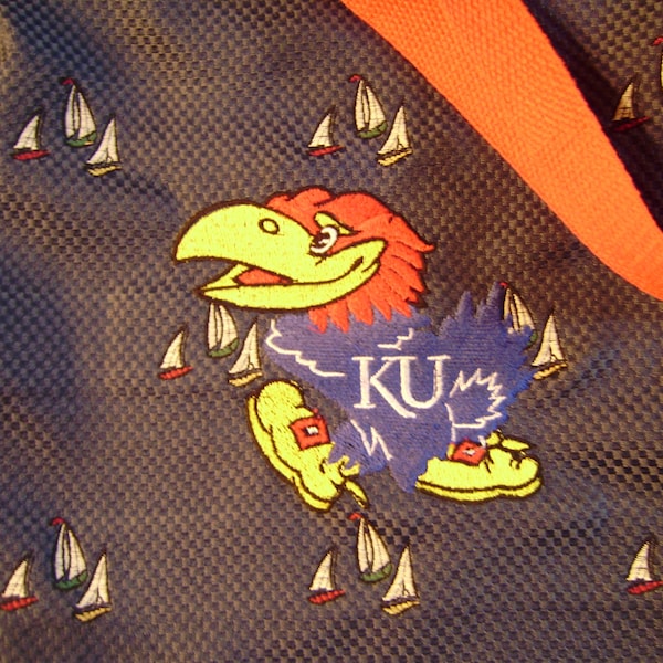 Embroidered Jayhawk - Etsy