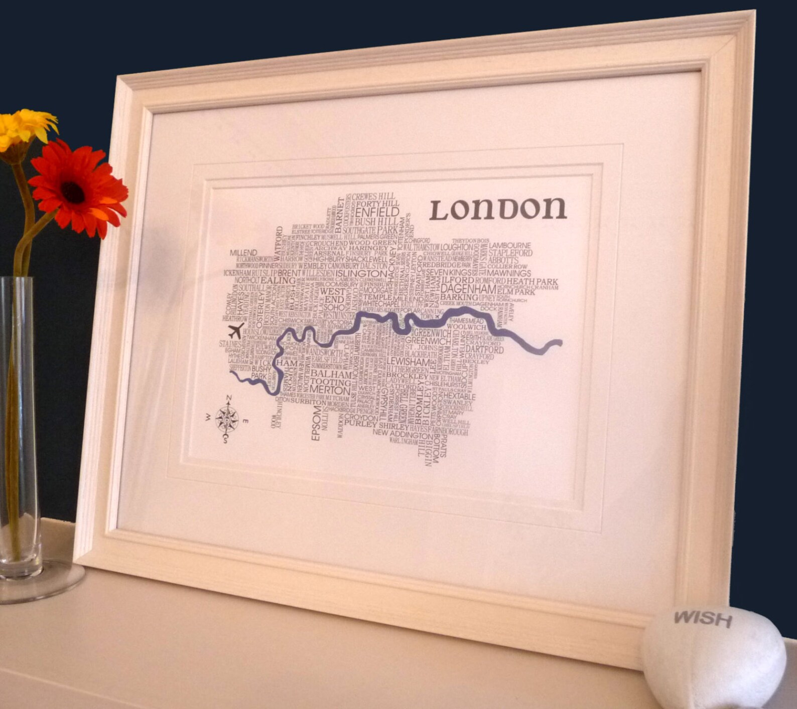 London Print - Word Art - Etsy
