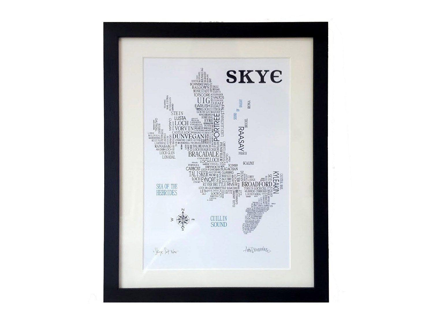 Skye Word Map - Etsy