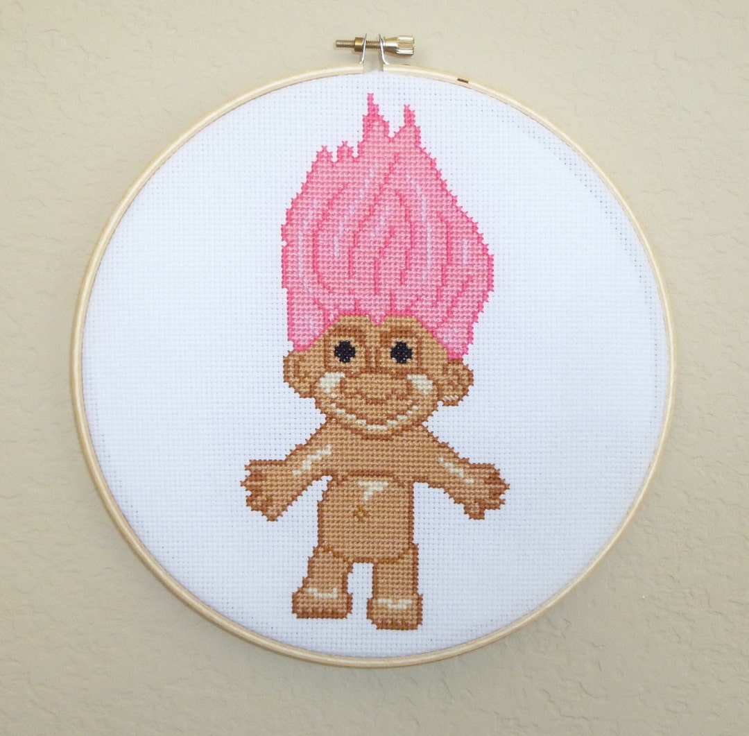 TROLL Cross Stitch Pattern - Etsy