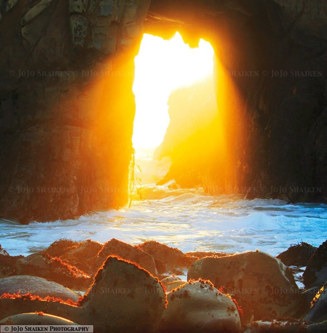 Angel of Light 9 X 10 Fine Art Photograph, Big Sur, Pfeiffer Beach ...