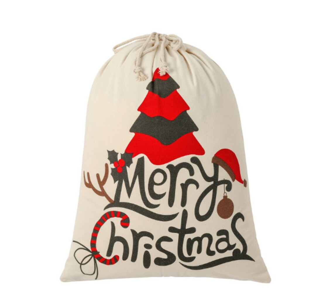 Santa Sack, Santa Bag, Santa Present Sacks, Christmas Gift Sacks, Santa ...