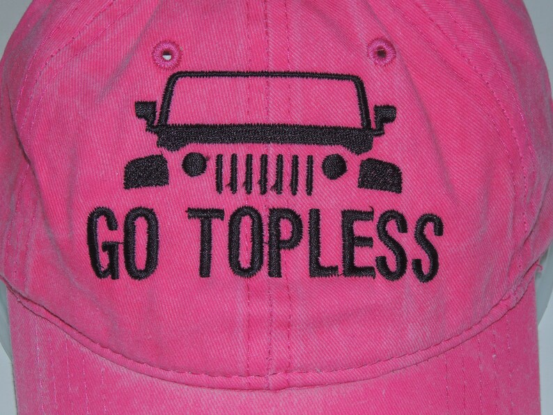 Ball Cap Go Topless Baseball Cap | Etsy